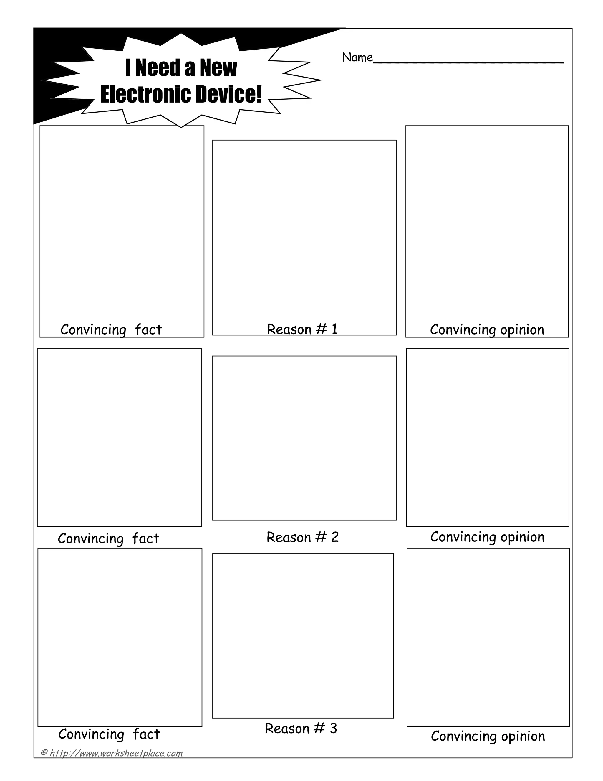 Graphic organizer persuasive 2 | PDF
