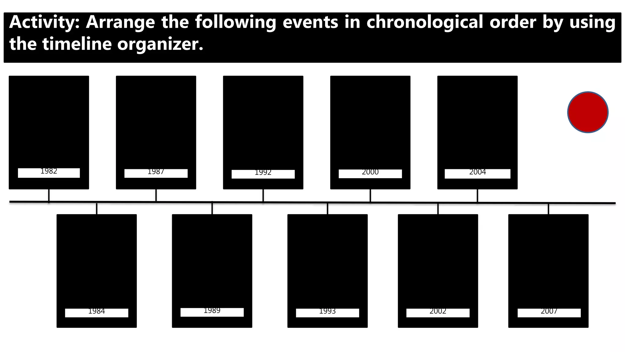 Graphic Organizer - TIMELINE.pptx
