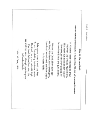 Graphic organizer remembrance day | PDF