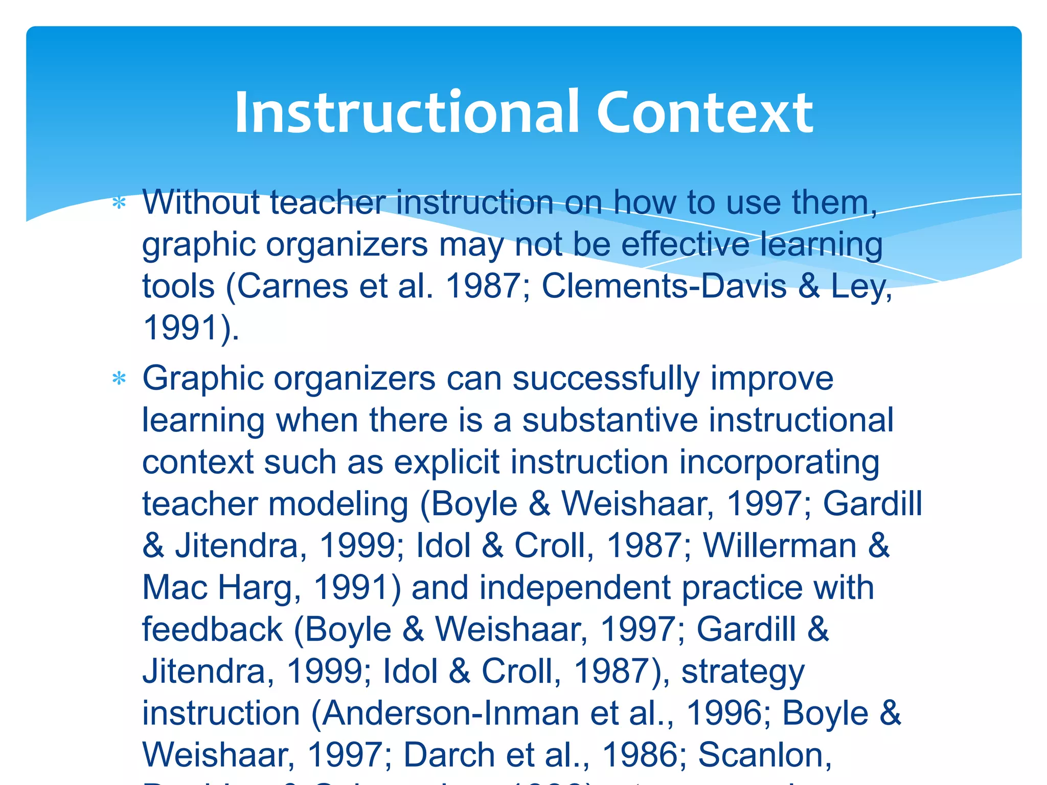 Graphic/Advance Organizers | PPTX