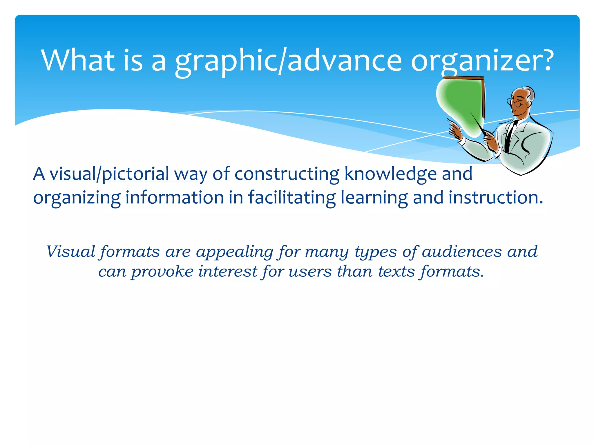 Graphic/Advance Organizers | PPTX