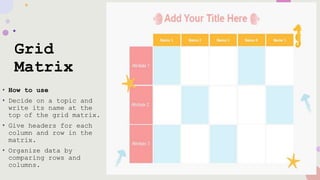 GRAPHIC ORGANIZERS (DESCRIPTION AND TYPES).pptx