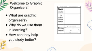 Graphic Organizers for Grade 8 learners.. | PPTX