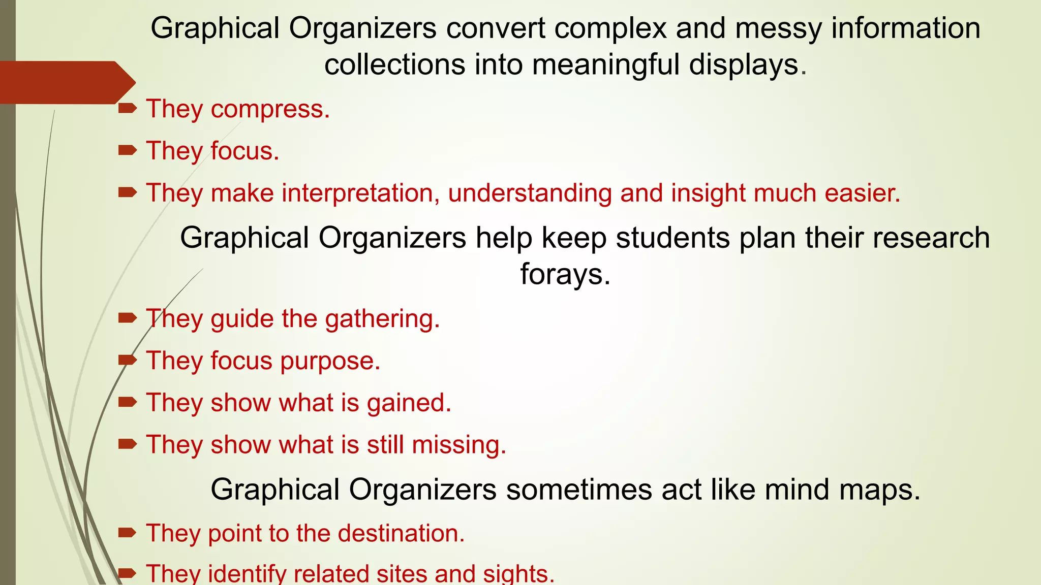 Graphic organizers as thinking technology | PPTX