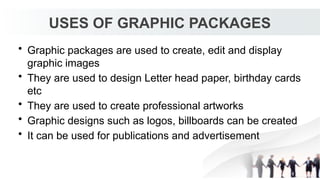 An introduction to computer graphic packages | PPTX