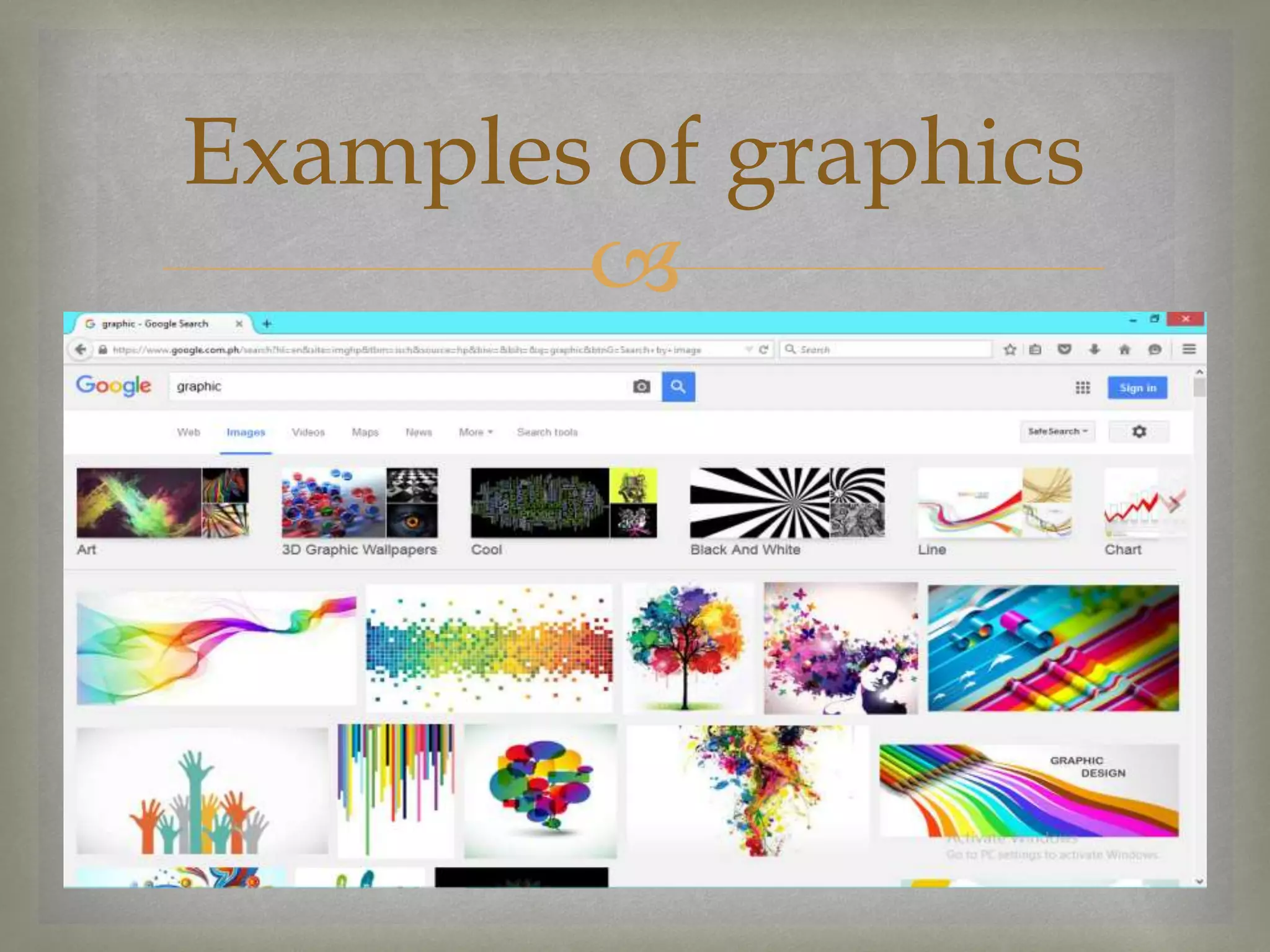 Grade 8, Lesson 3: Graphics | PPTX