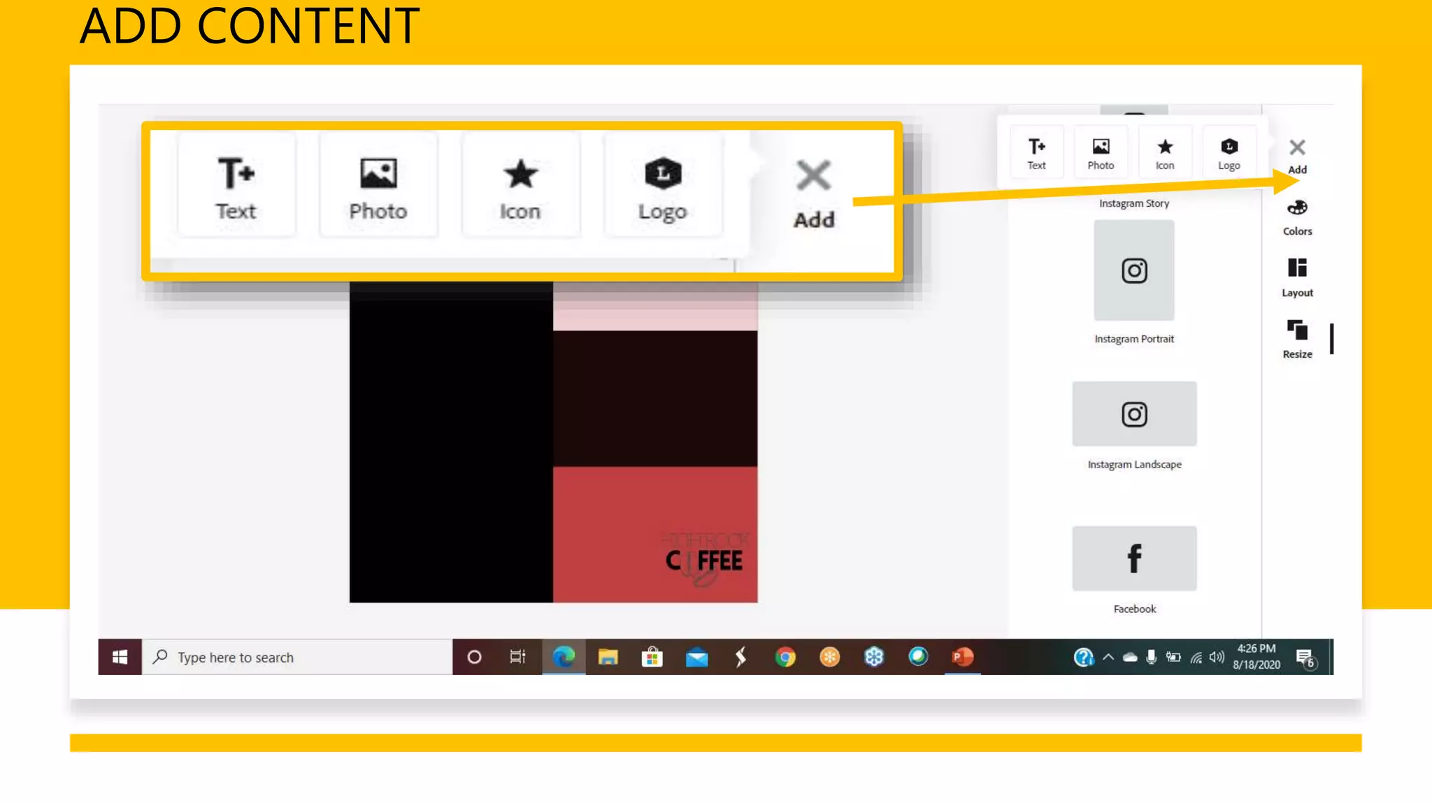 Business Graphics Using Adobe Spark | PPT