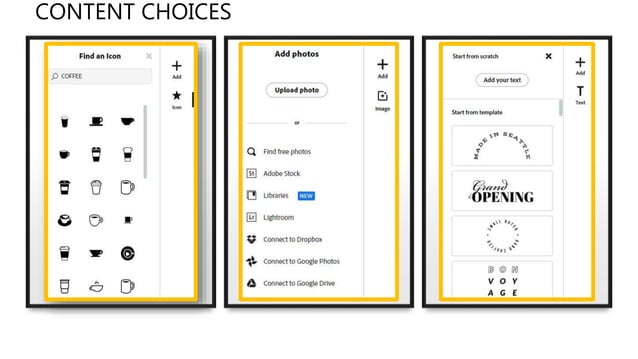Business Graphics Using Adobe Spark | PPTX