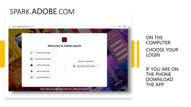 Business Graphics Using Adobe Spark | PPT