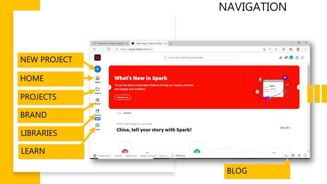 Business Graphics Using Adobe Spark | PPTX