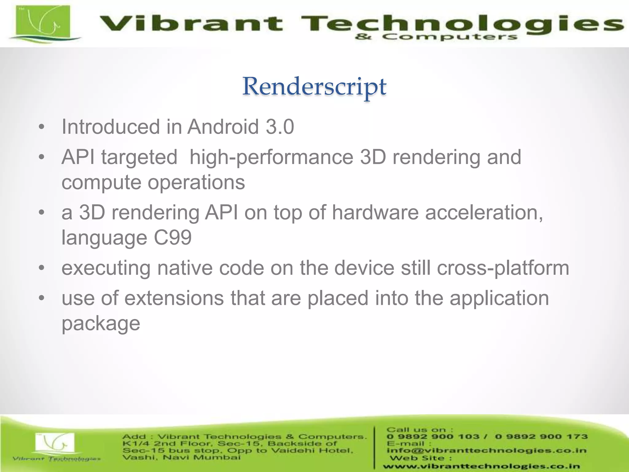Android - Graphics Animation in Android | PPTX