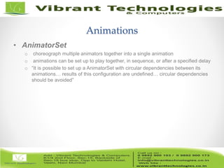 Android - Graphics Animation in Android | PPTX