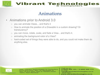 Android - Graphics Animation in Android | PPTX