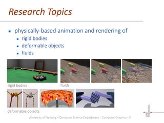 Computer Graphics Research Application Areas | PPT