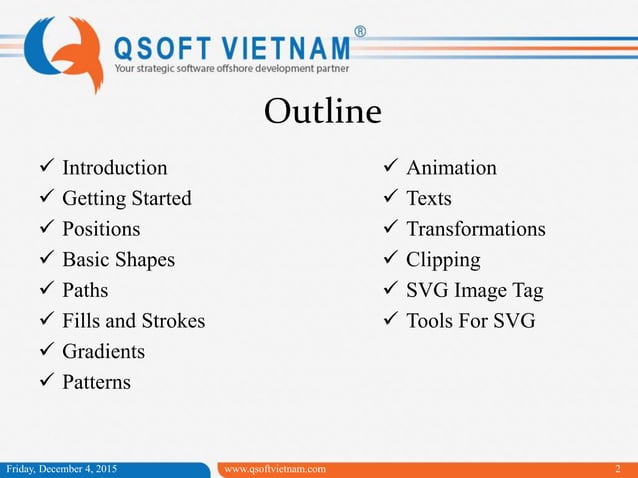 Graphics 2D SVG | PPTX | Web Development | Internet