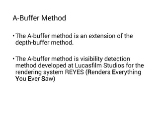 Graphics a buffer | PDF | Graphics Software | Computer Software and Applications