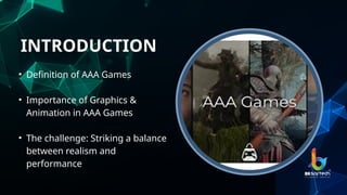 Graphics and Animation in AAA Games – Balancing Realism & Performance ...