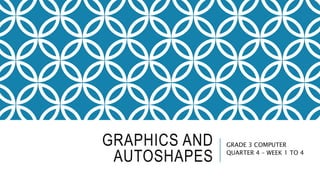 Graphics and autoshapes 4TH QUARTER.pptx