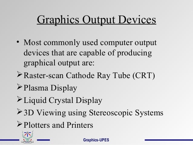 Graphics devices