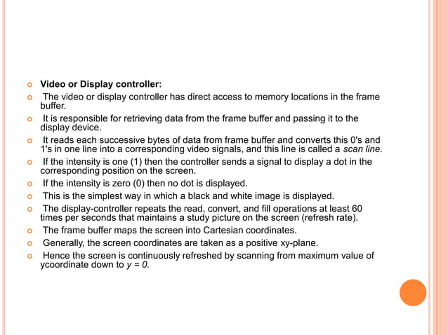 Graphics display devices | PPTX