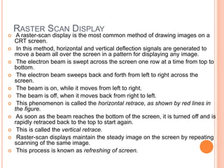 Graphics display devices | PPTX