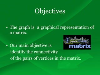 Graphics for adjecency matrices | PPTX