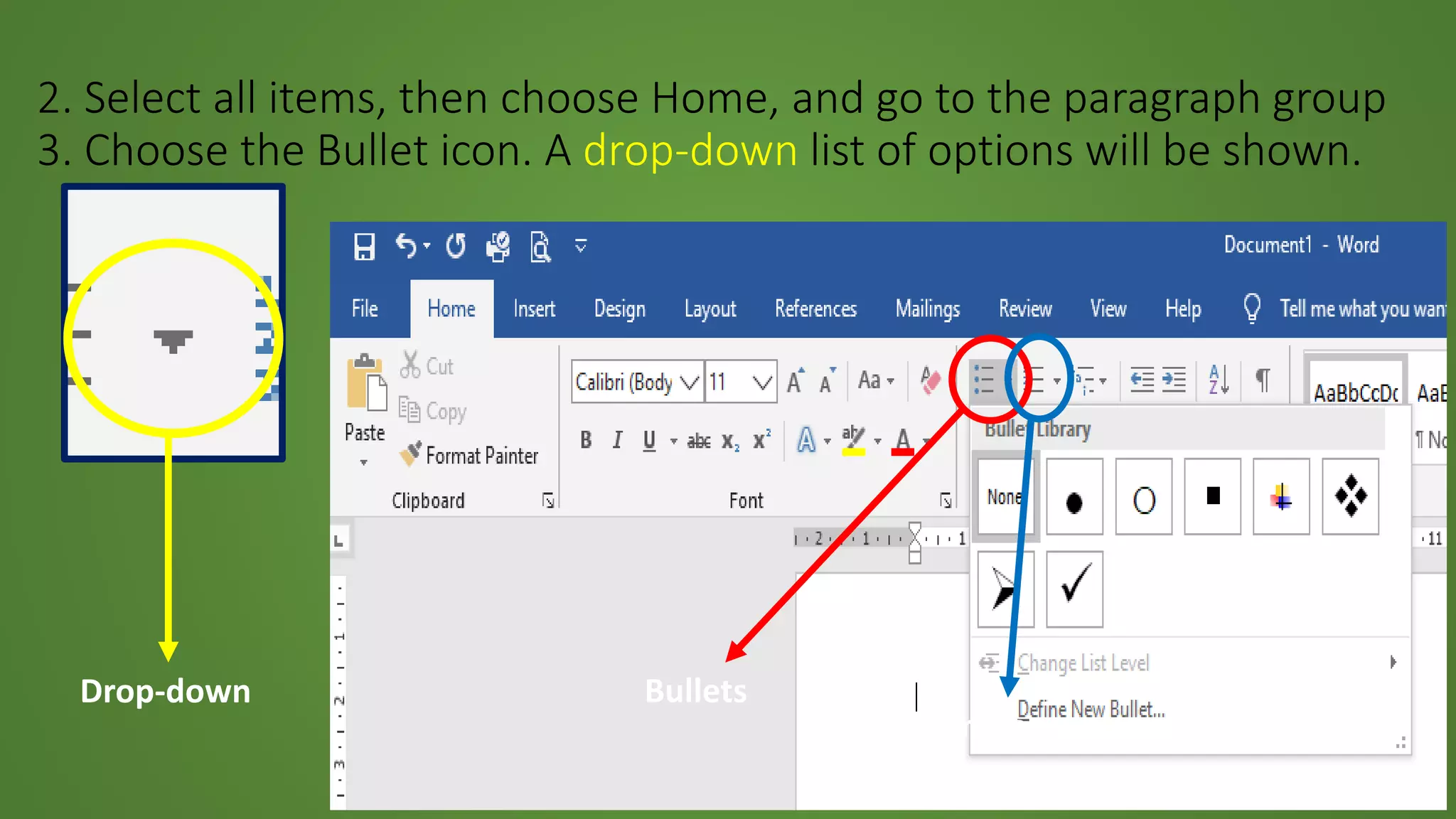 COMPUTER 3 Graphics, Formatting, Bullets and Numbering | PPTX