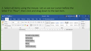 COMPUTER 3 Graphics, Formatting, Bullets and Numbering | PPTX
