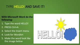 COMPUTER 3 Graphics, Formatting, Bullets and Numbering | PPTX