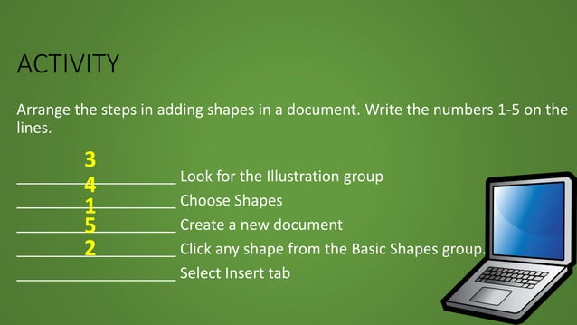 Computer 3 Graphics Formatting Bullets And Numbering Pptx Desktop