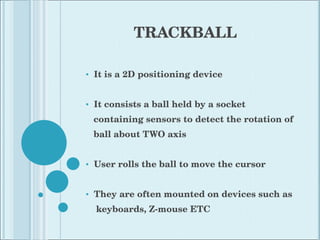 Graphics inputdevices | PPT
