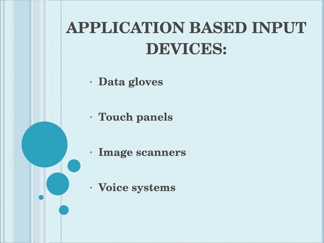Graphics inputdevices | PPT