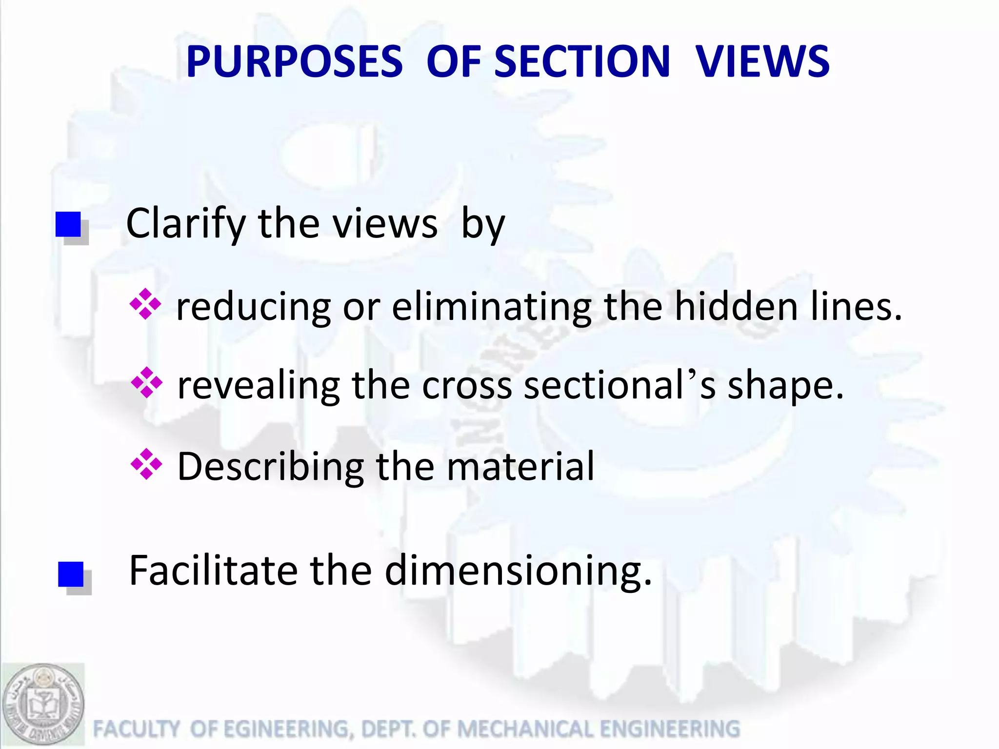 Graphics lecture#4 section view | PPTX