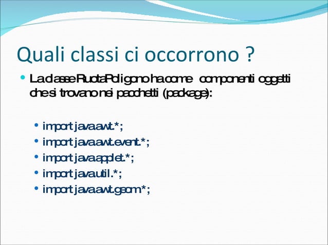 Graphics Lezione1 | PPT | Programming Languages | Computing