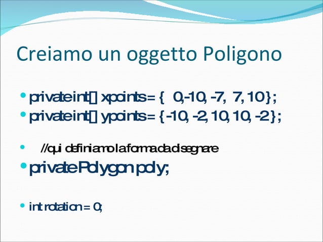 Graphics Lezione1 | PPT | Programming Languages | Computing