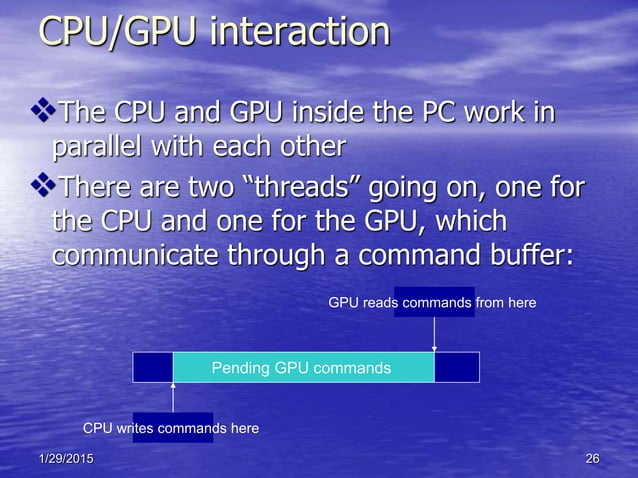Graphics processing unit | PPTX | 3-D Graphics | Computer Software and Applications