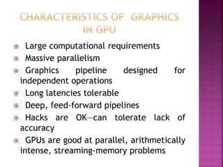Graphics processing unit ppt | PPT