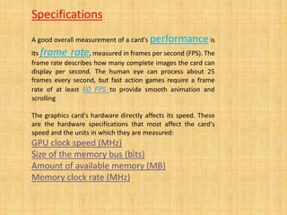 Graphics processing unit (GPU) | PPTX