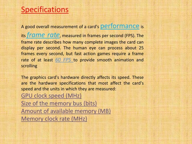 Graphics Processing Unit Gpu Ppt