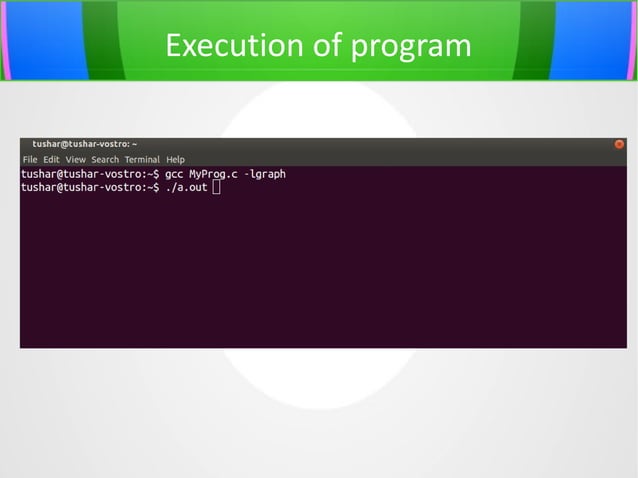 Graphics Programming in C under GNU Linux (Ubuntu distribution) | PDF