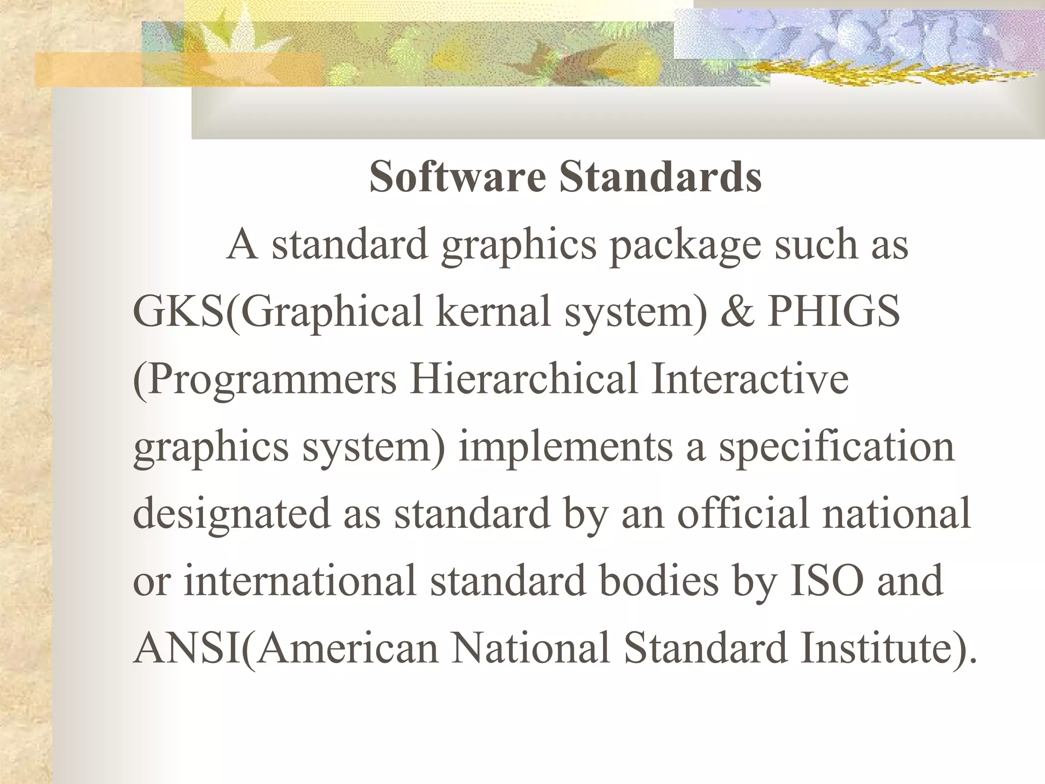 Graphics software | PPT