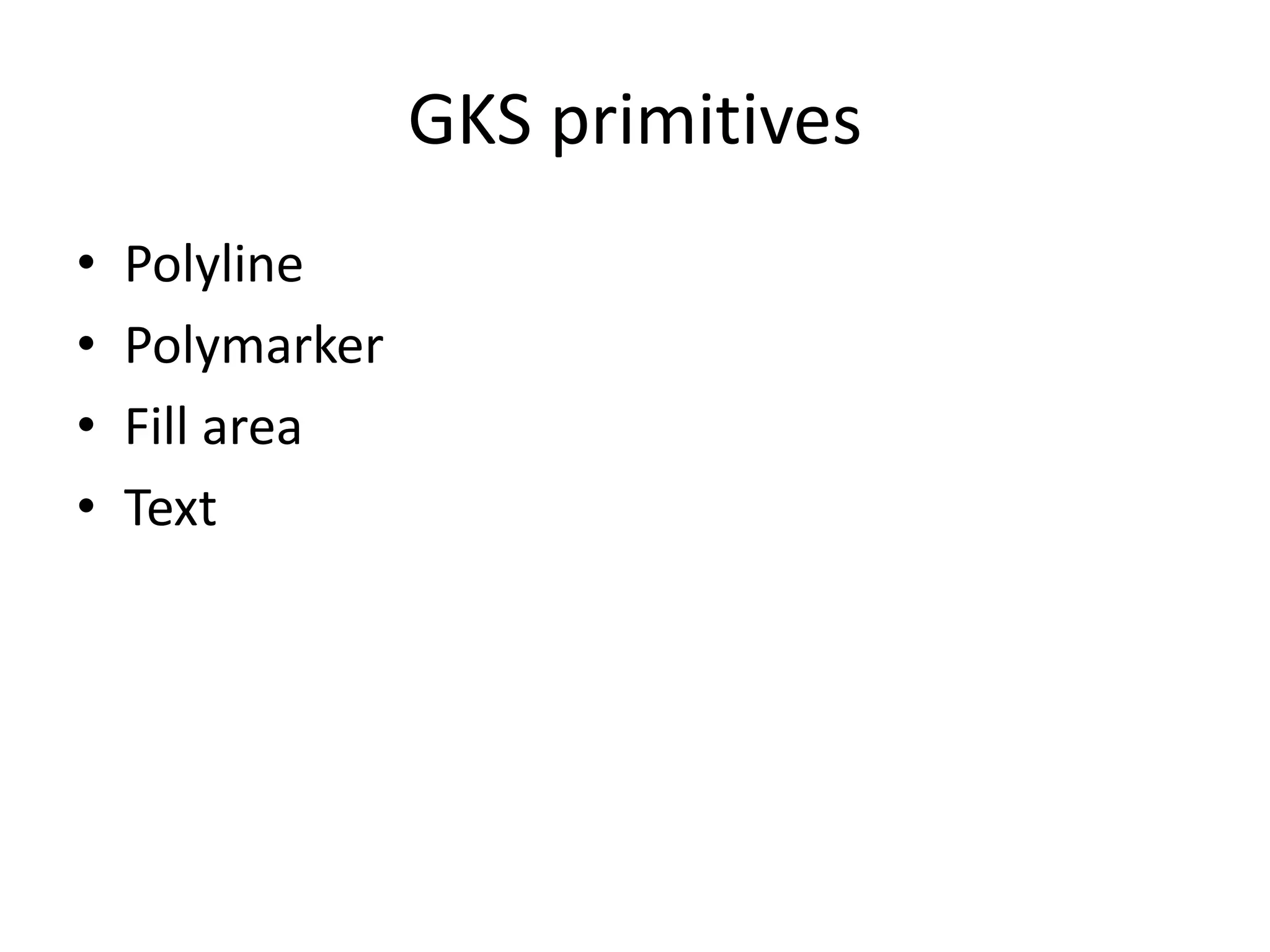 Graphics software standards | PPTX