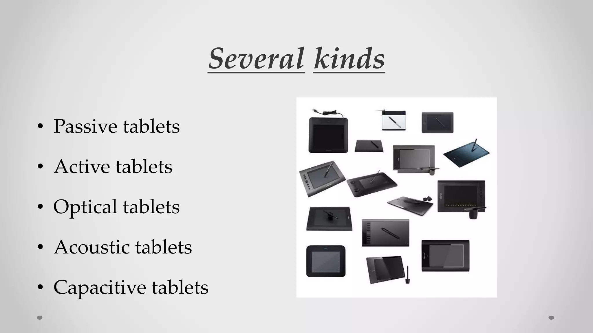 Graphic tablet (Input device) | PPTX