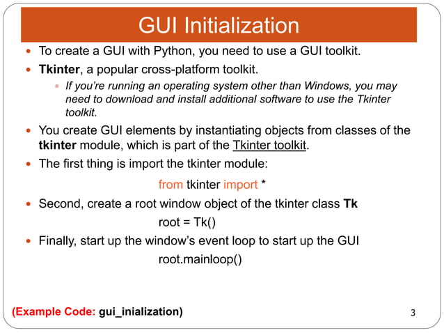 ITS-16163-Module 8-Graphic User Interface (GUI) | PPTX