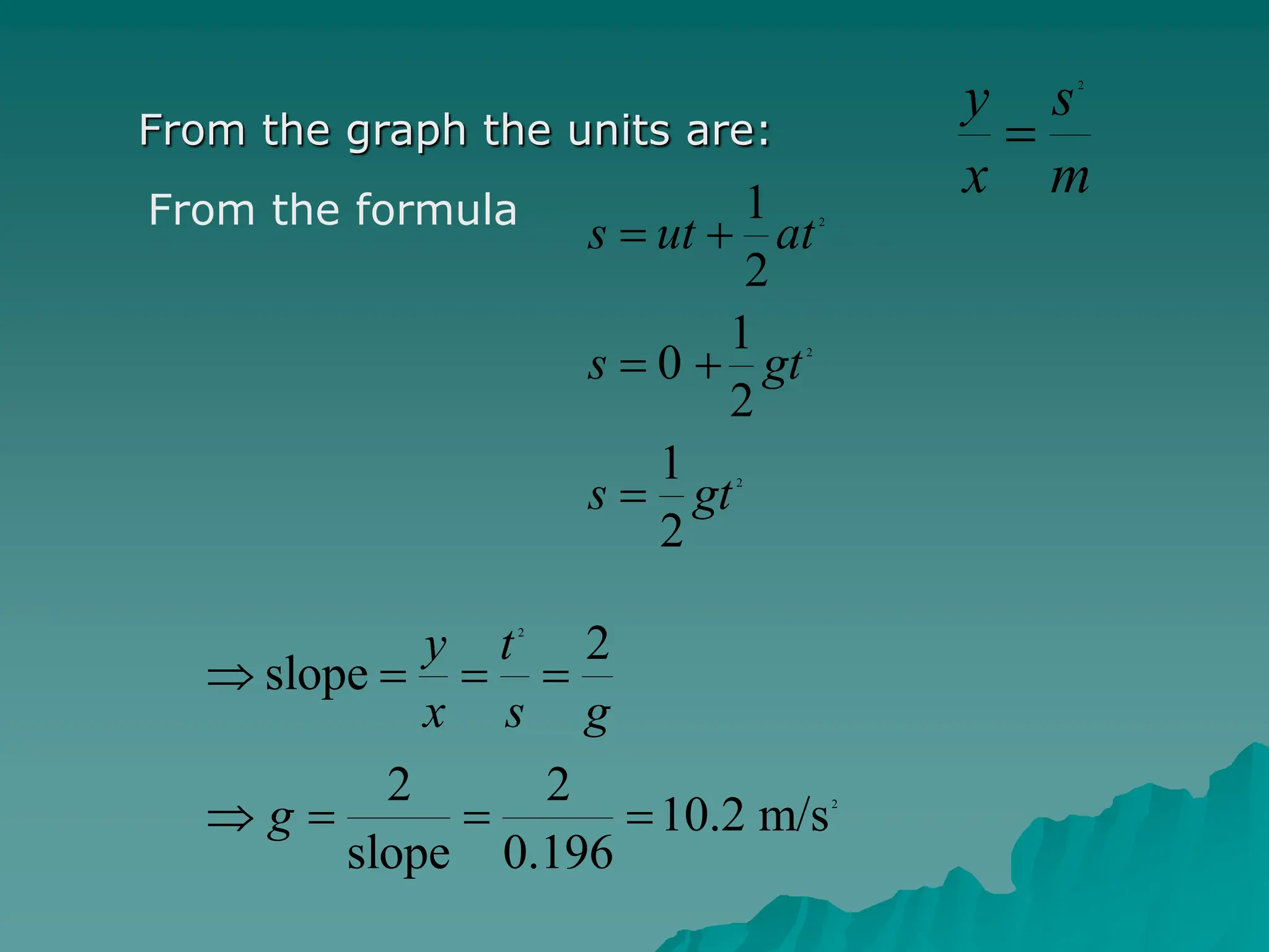 Graphing and Analysis Skills in Physics.ppt