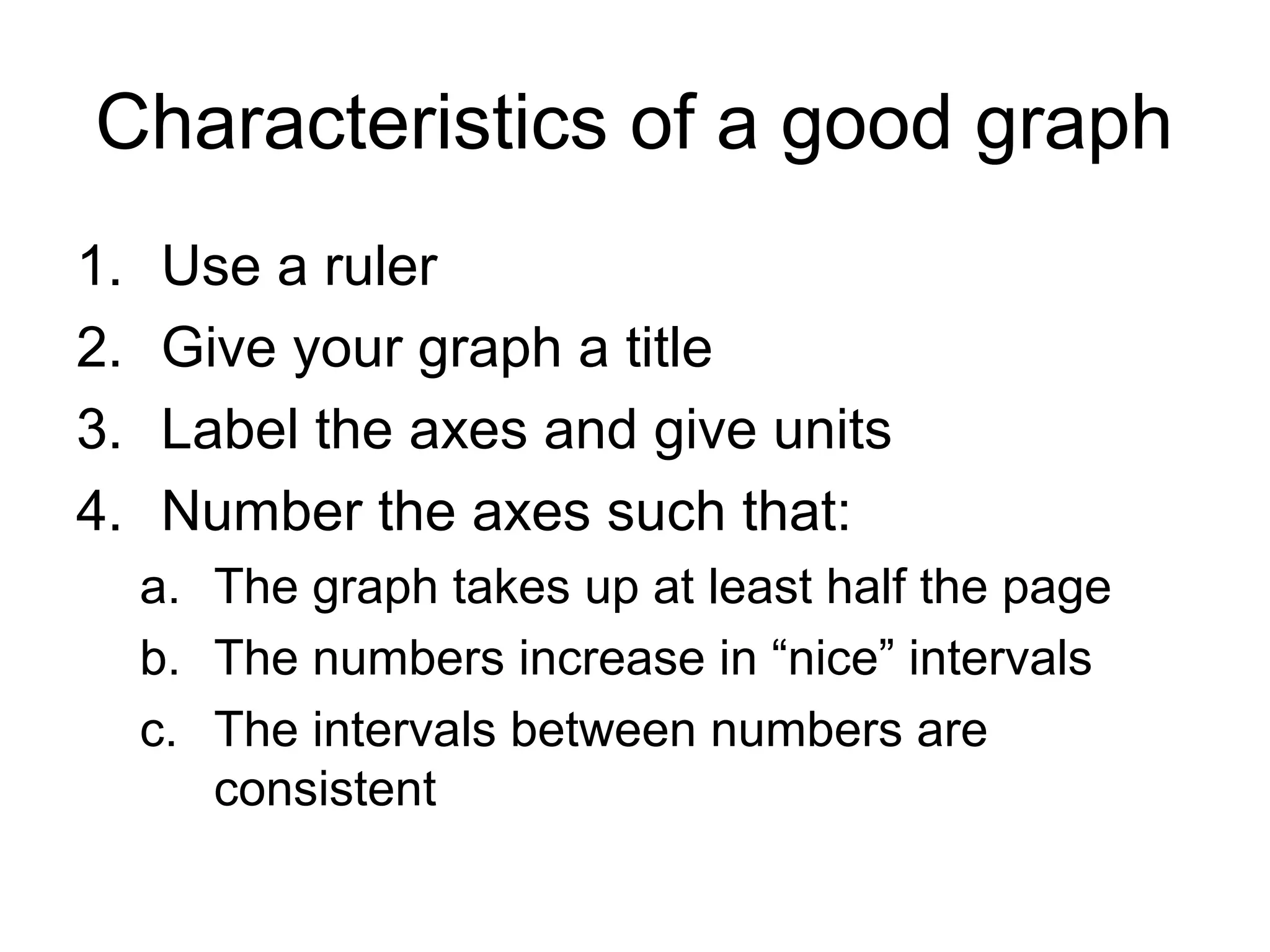 Graphing in biology | PPT