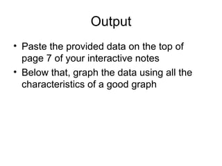 Graphing in biology | PPT