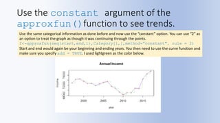 How to combine interpolation and regression graphs in R | PPTX | Computing | Technology & Computing