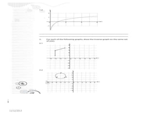 Graphing inverse functions | PPTX