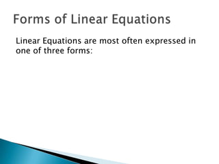GraphingLinearEquations | PPTX